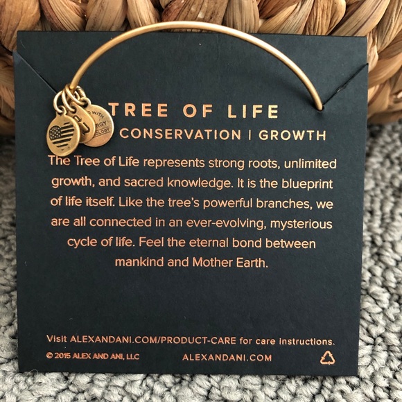 Alex and Ani | Jewelry | Alex And Ani Tree Of Life Bracelet | Poshmark